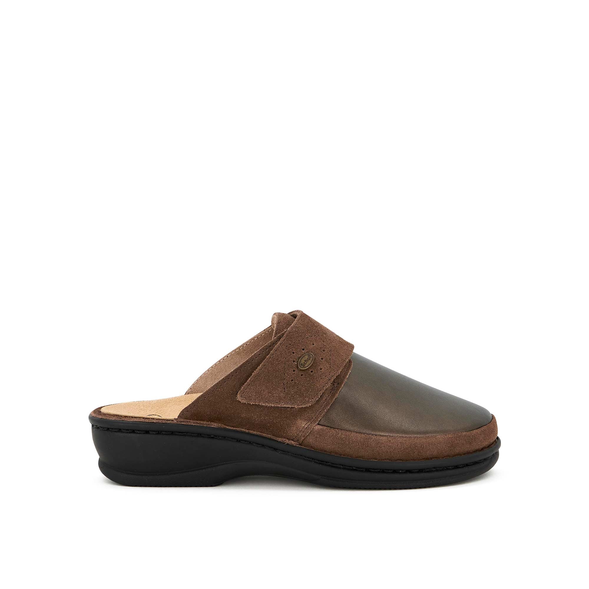 Clogs Dark taupe Roberta