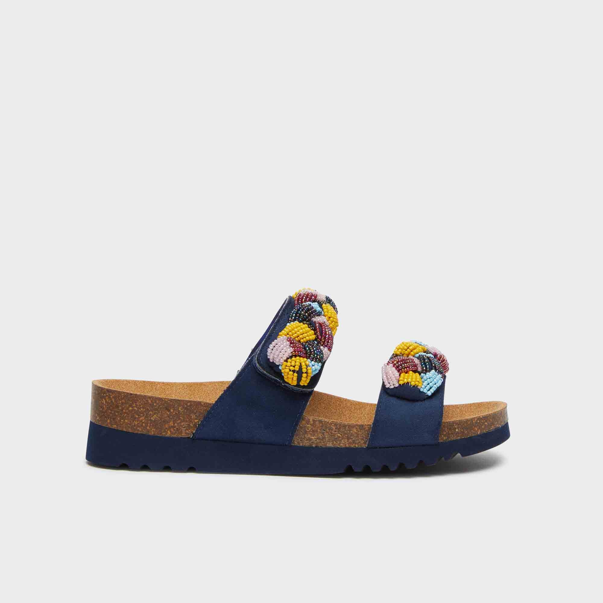 Mules Navy blue/multi Nice