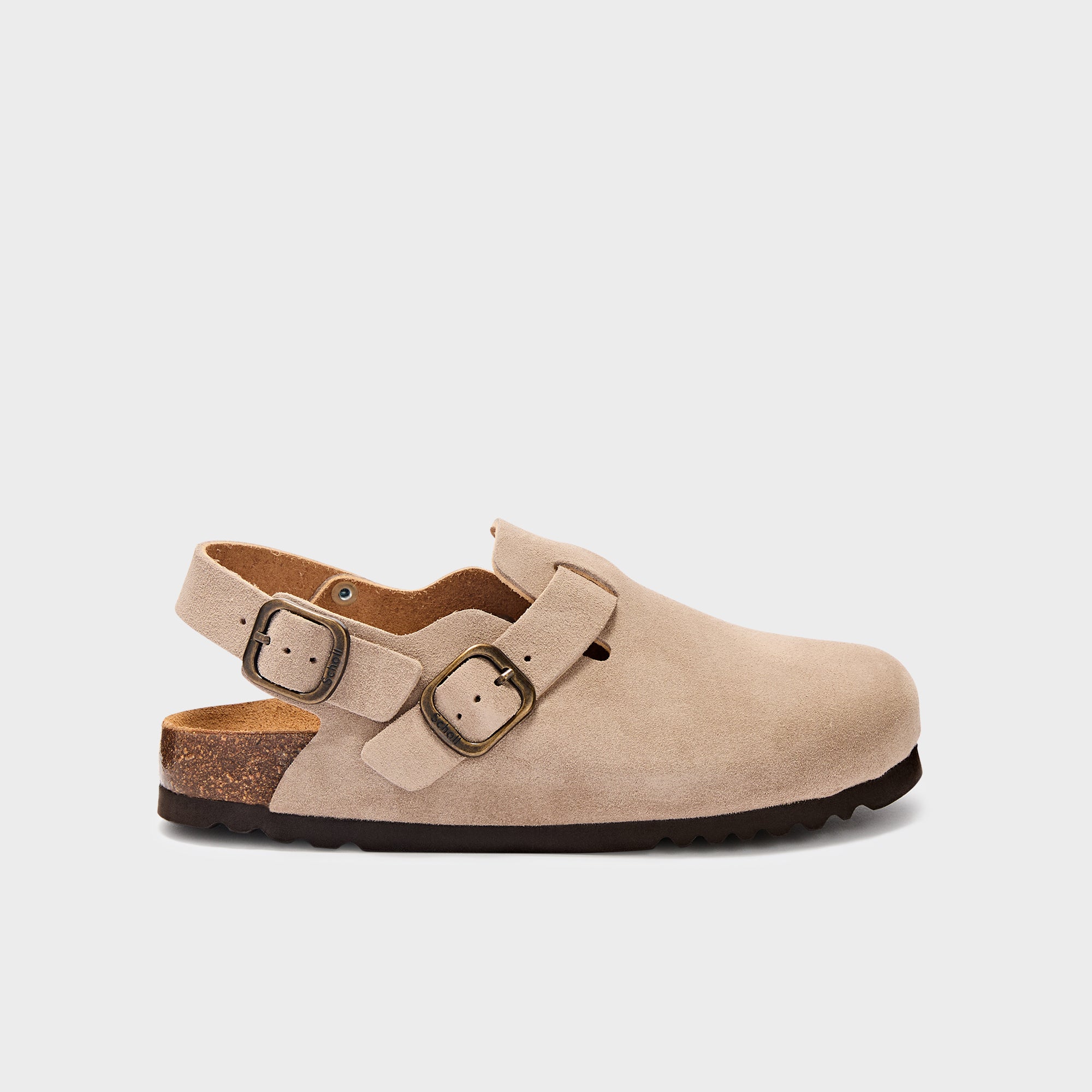 Mules Dark beige Fae Backstrap