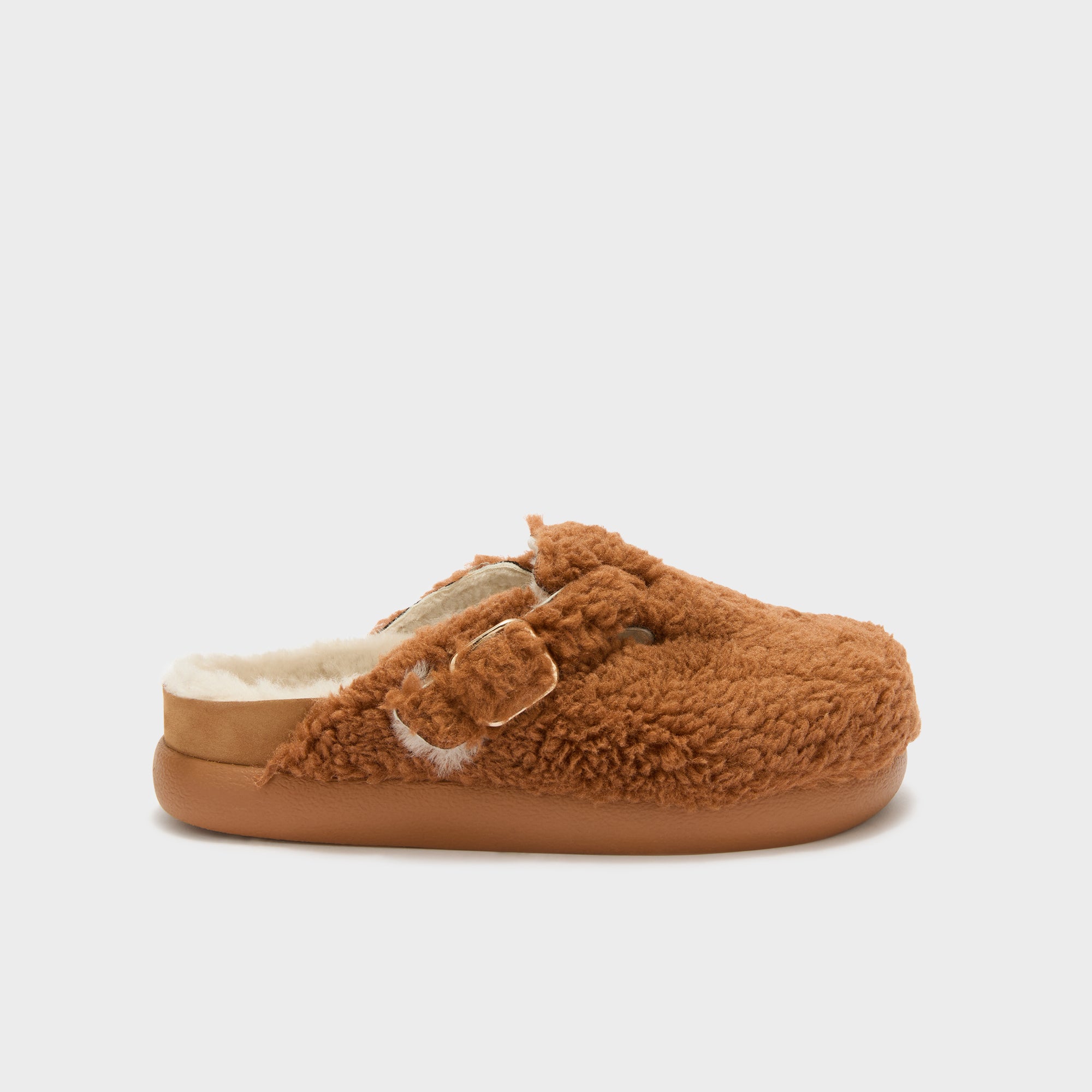 Mules Cognac Fae Chunky